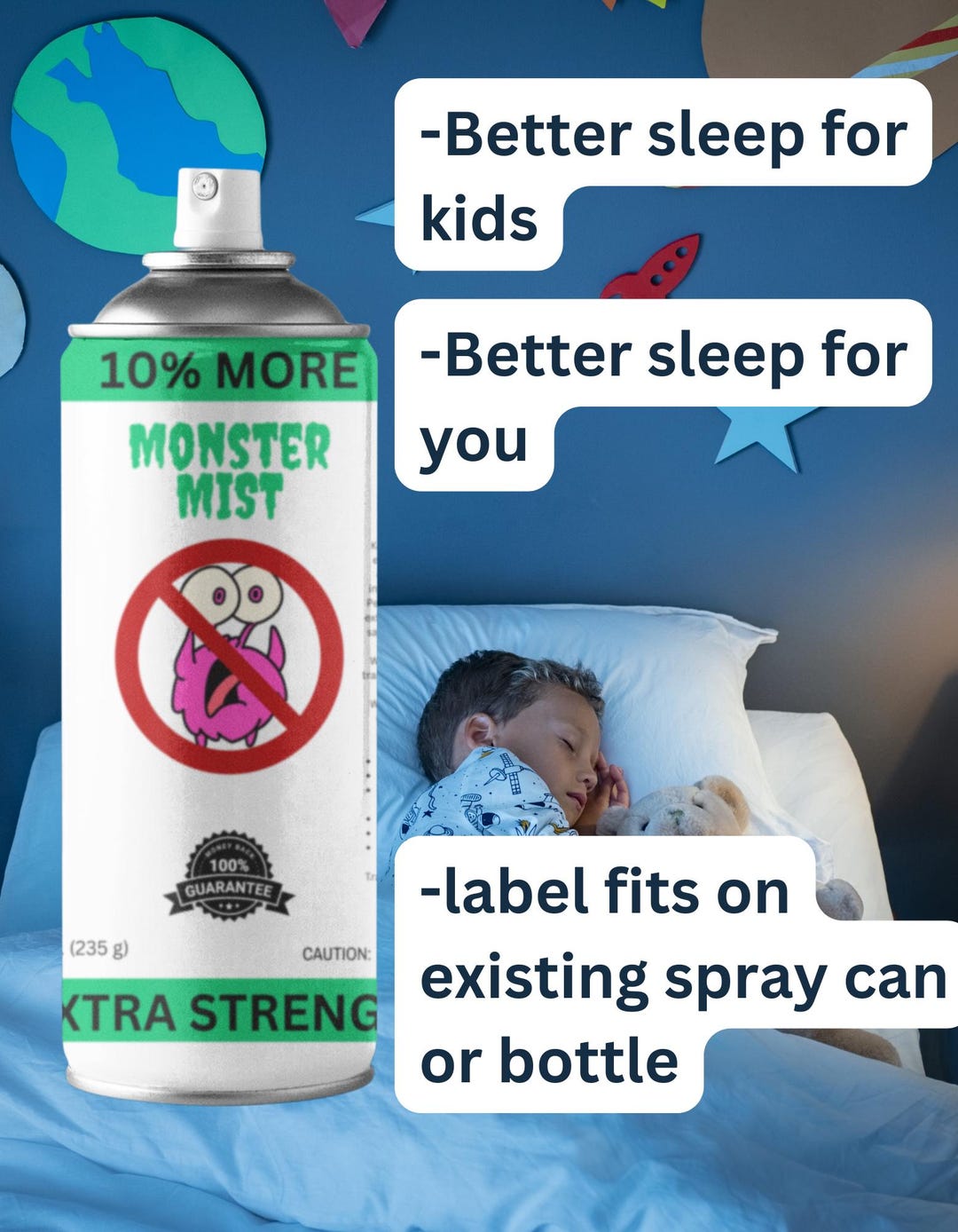 Sleep Aid for Kids Scared of Dark Toddler Night Terrors in Kids Bad ...