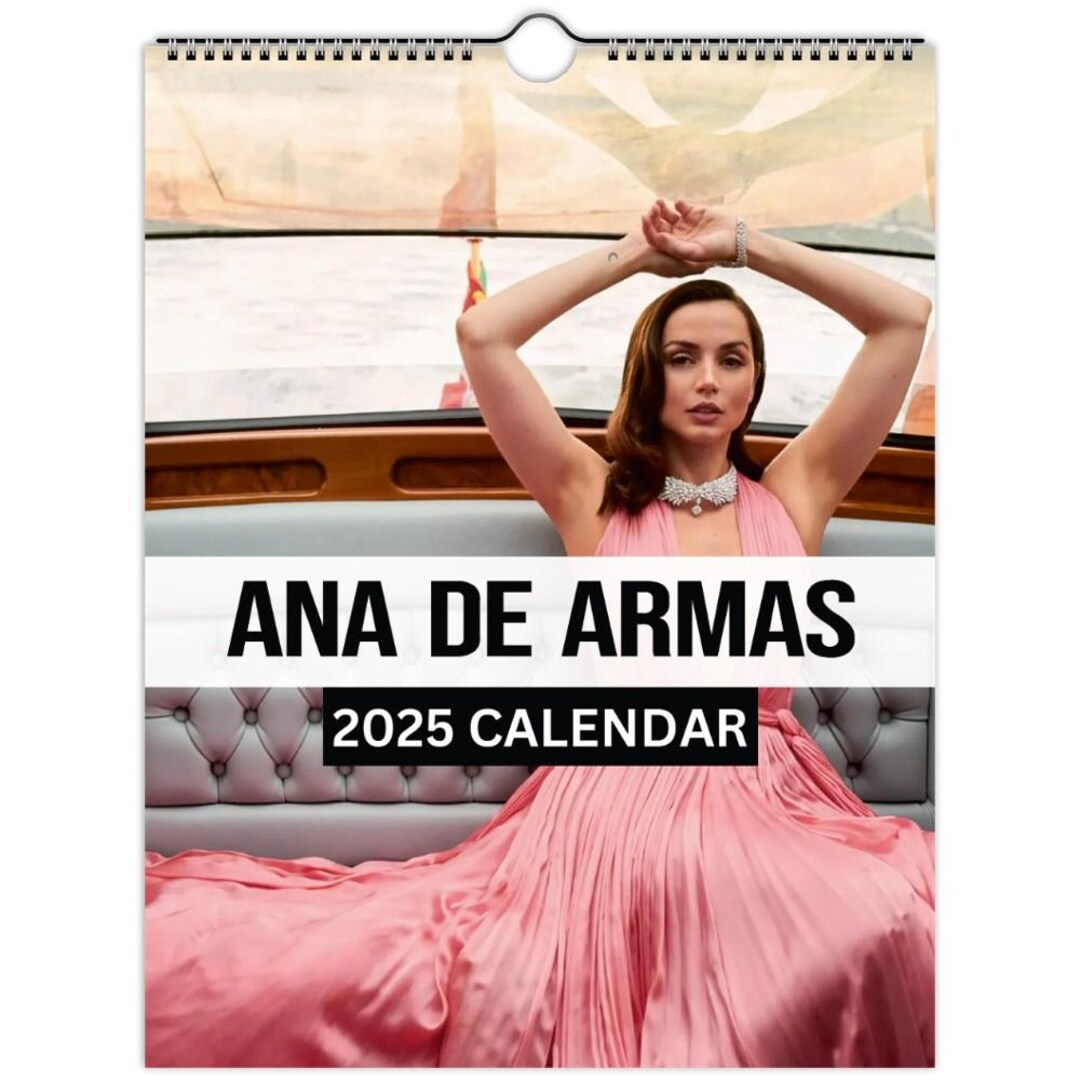 Ana De Armas Wall Calendar 2025 Vol 1 Large, Fan Gift - Etsy