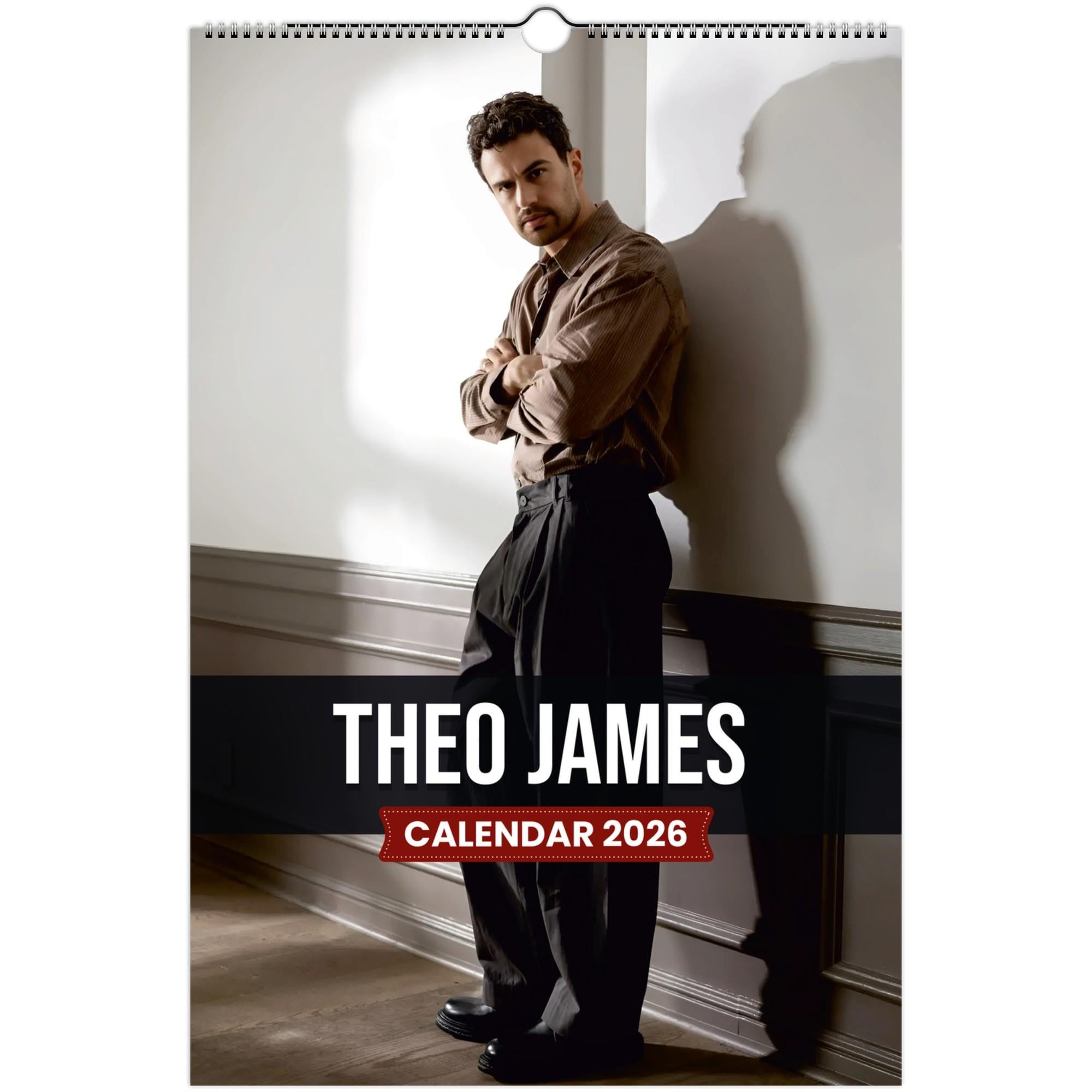 Theo James 2026 Wall Calendar – Premium Actor Calendar for Fans ...