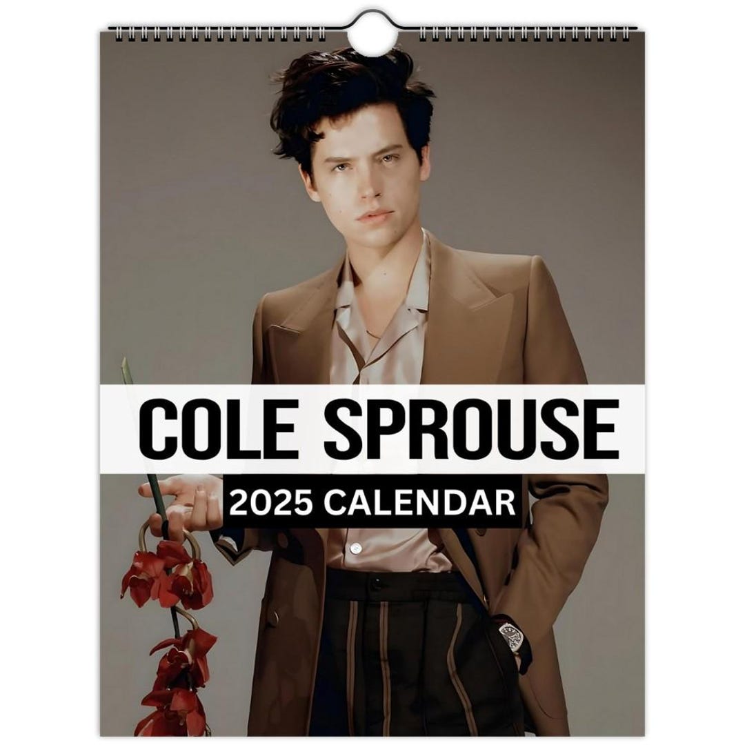 Cole Sprouse Wall Calendars 2025 Vol 1large Size - Etsy
