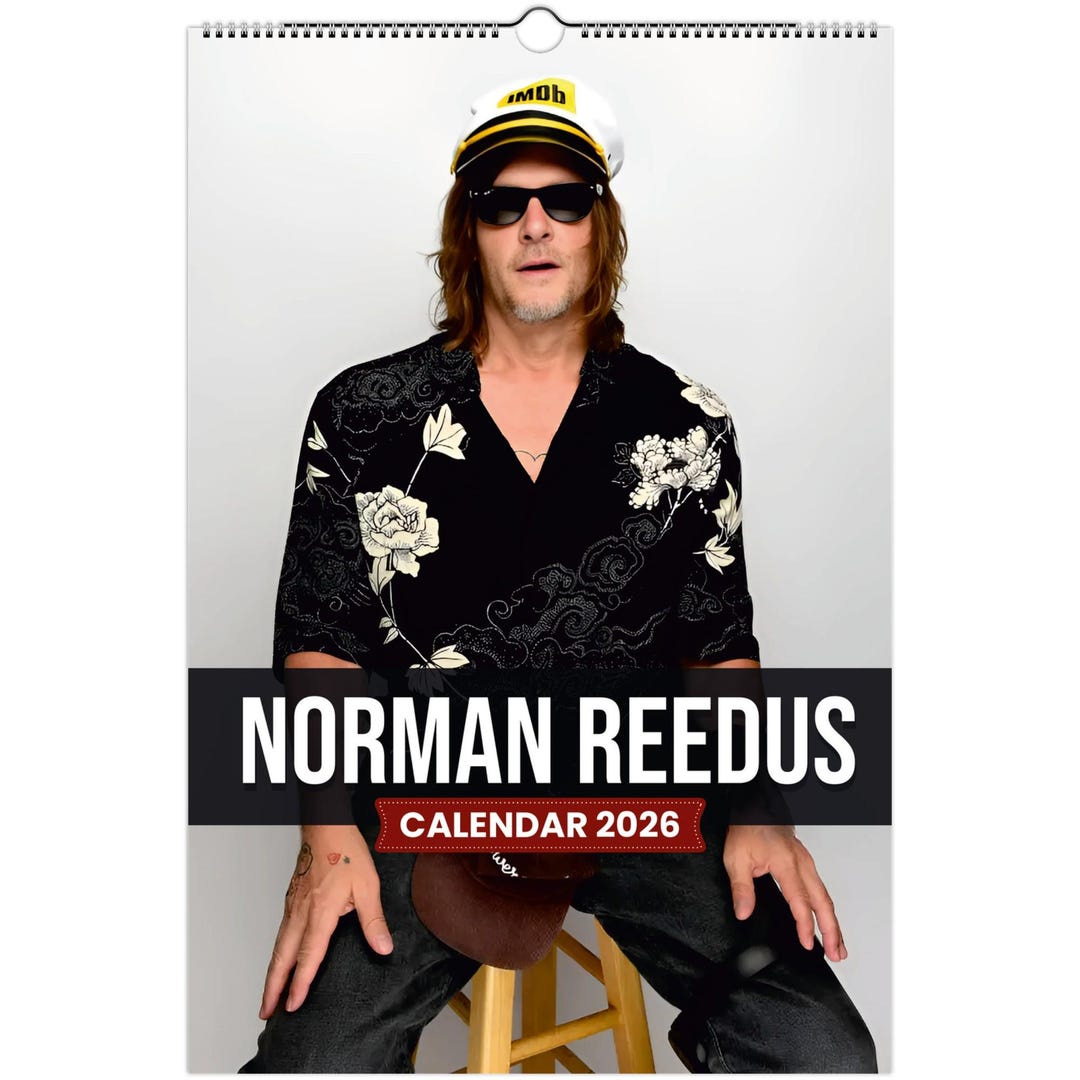 Norman Reedus 2026 Wall Calendar – Premium Actor Calendar for the ...