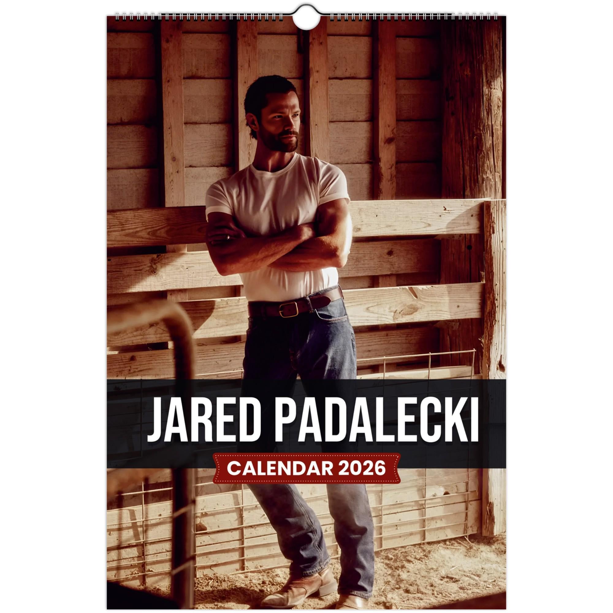 Jared Padalecki 2026 Wall Calendar – Premium Actor Calendar for Fans ...