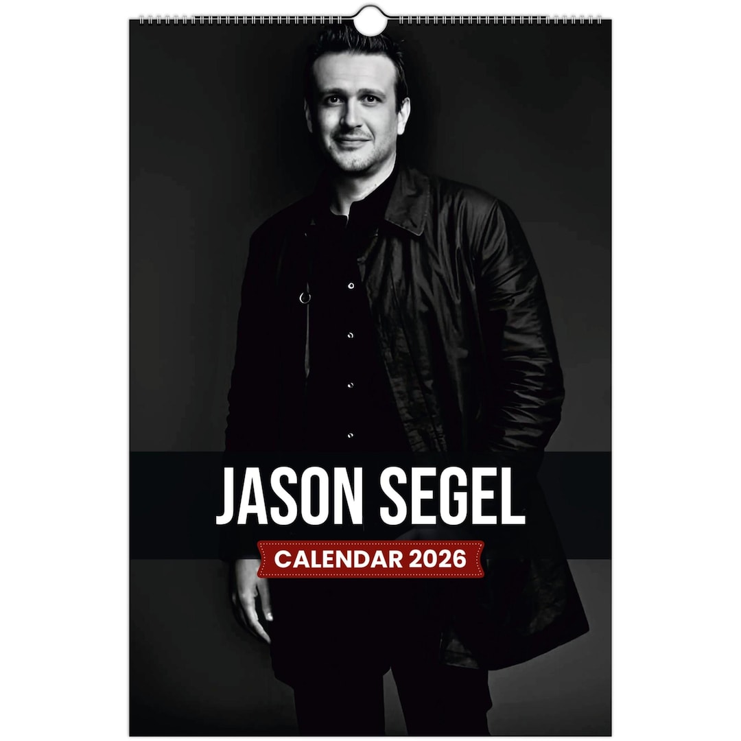 Jason Segel 2026 Wall Calendar (large Calendar) – Celebrity Fan Gift ...