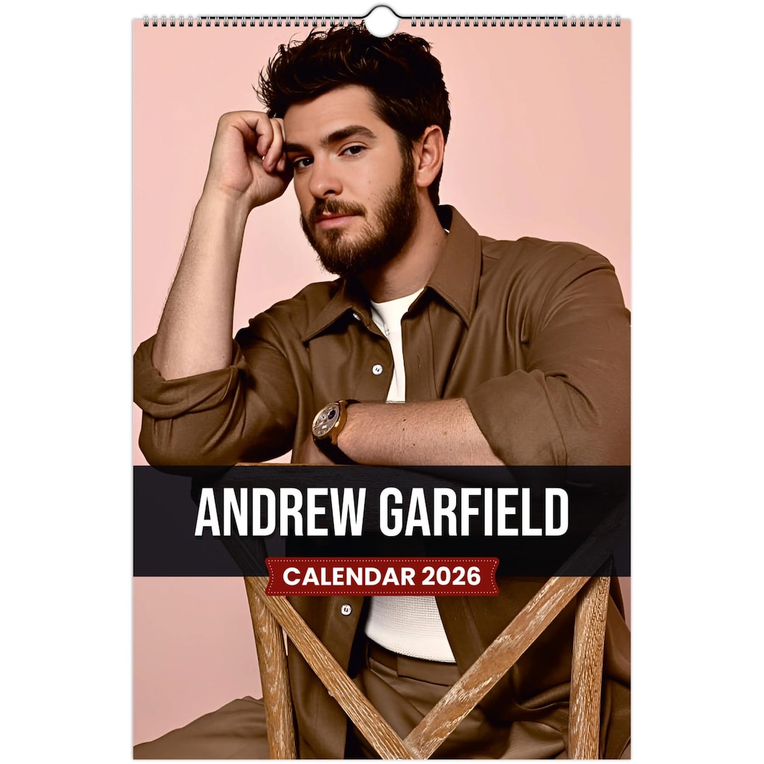 Andrew Garfield 2026 Wall Calendar (large Calendar) – Hollywood Star ...