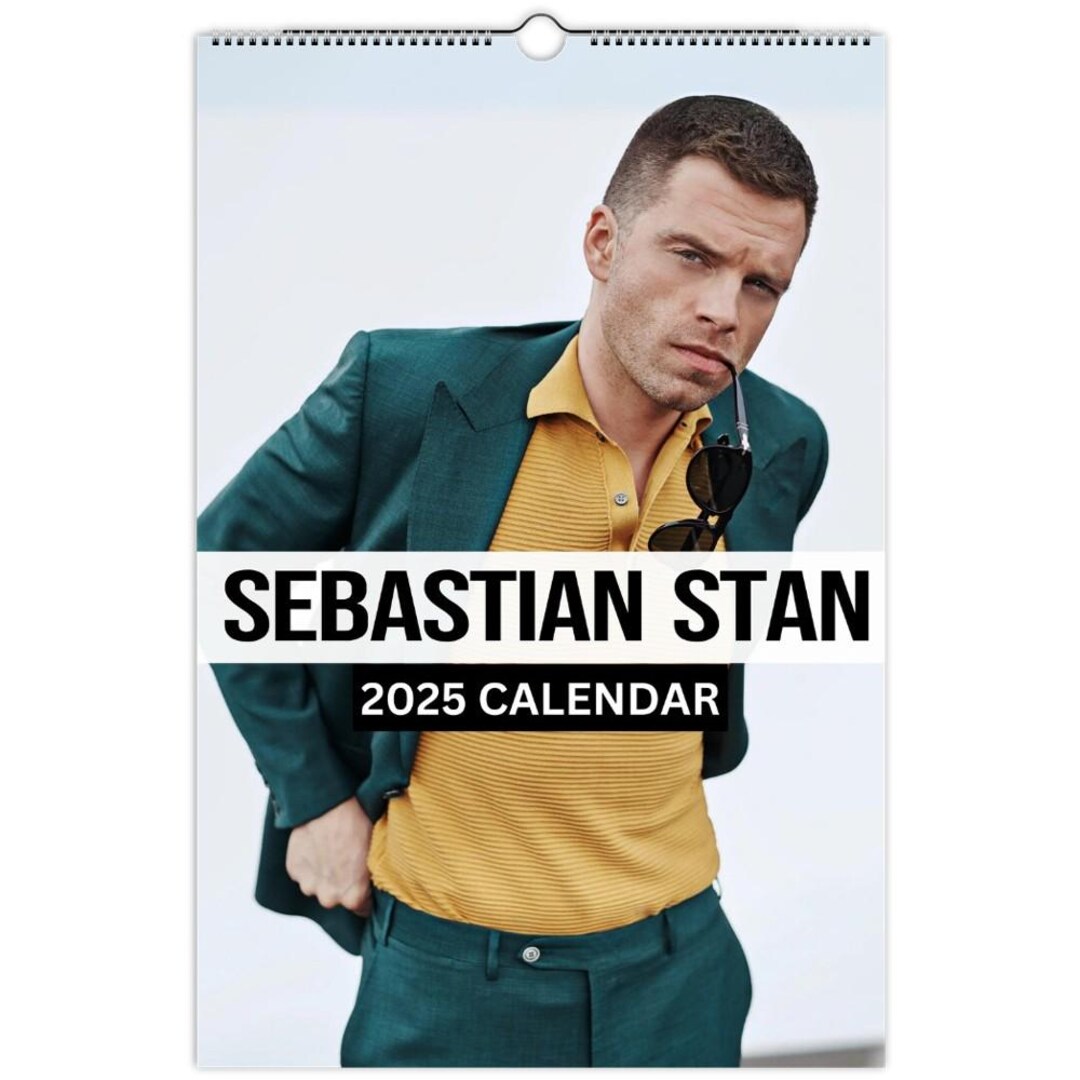 Sebastian Stan Wall Calendars 2025 large Size - Etsy