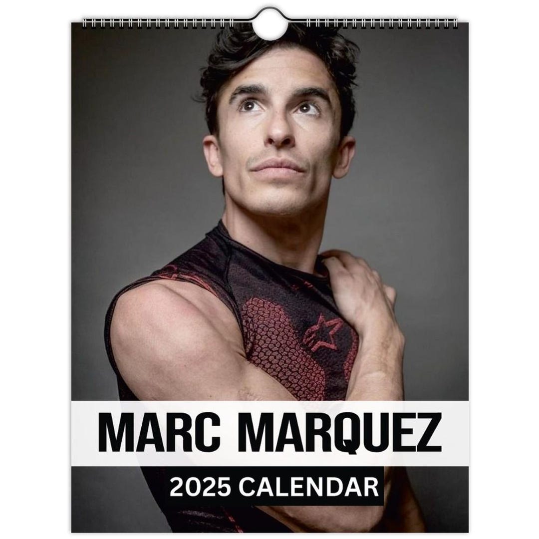 Marc Marquez Wall Calendar 2025 Vol 1 Large, Fan Gift - Etsy