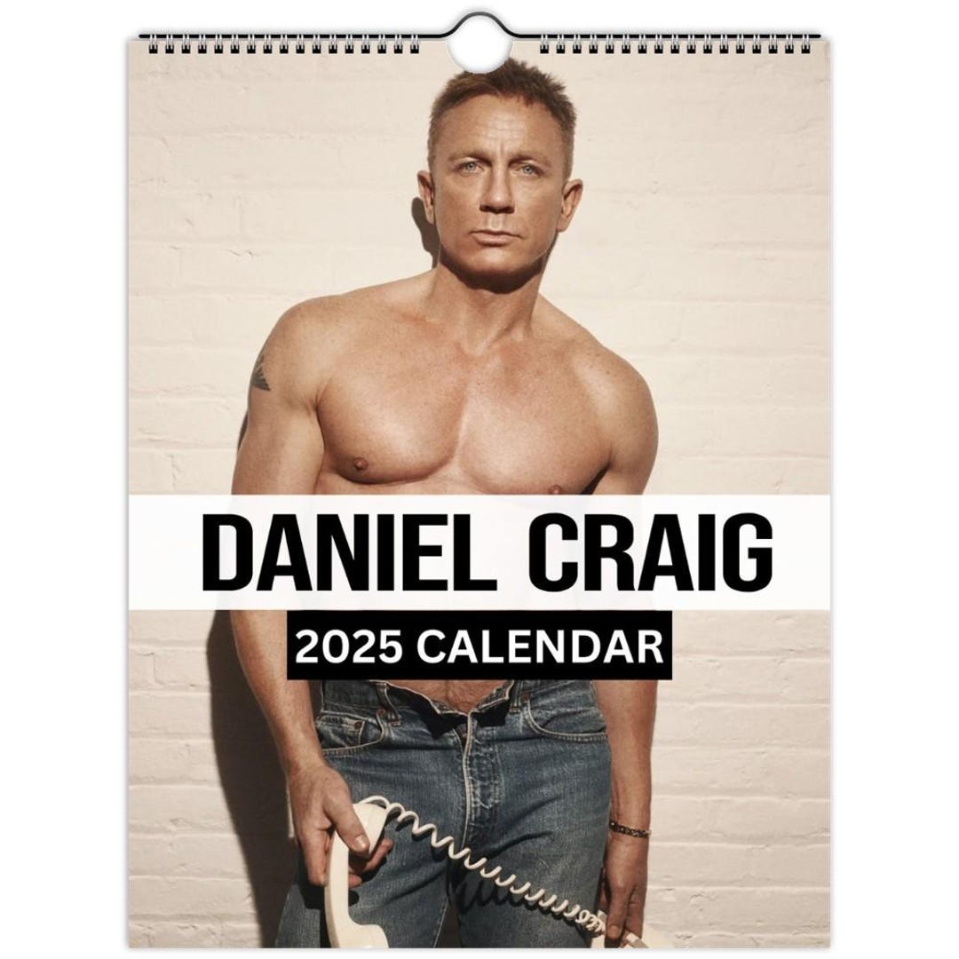 Daniel Craig Wall Calendars 2025 Vol 1 (large Size) - Etsy
