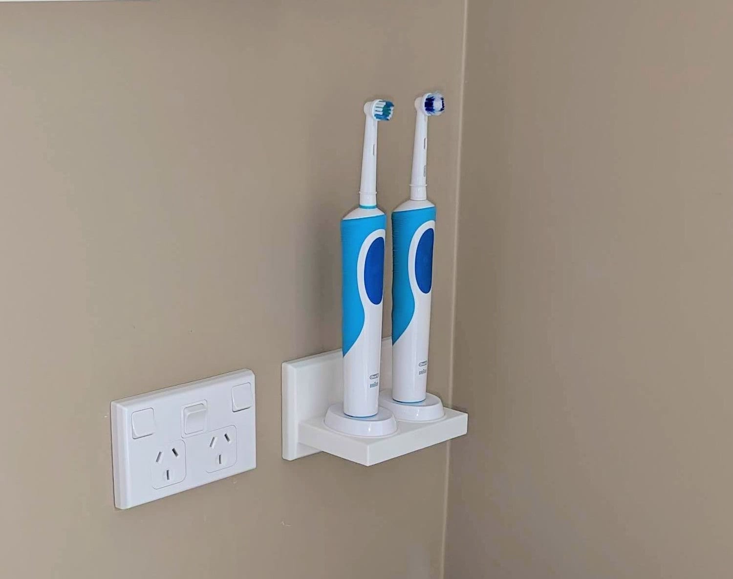 Oral B Dual Toothbrush Charger Wall Mount - Etsy