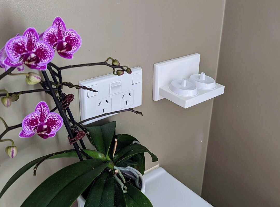 Oral B Dual Toothbrush Charger Wall Mount - Etsy