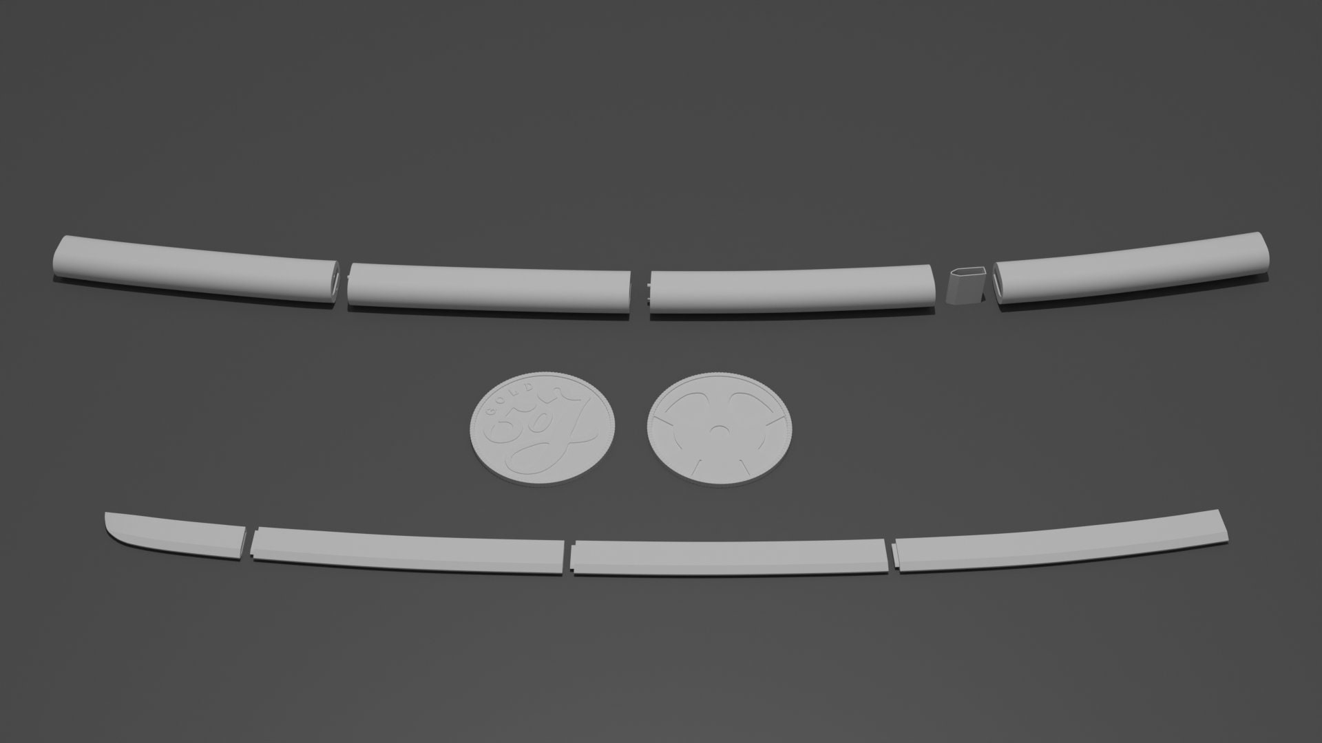 Johnny's Katana and Coin Cosplay Prop | Guilty Gear Strive - Etsy