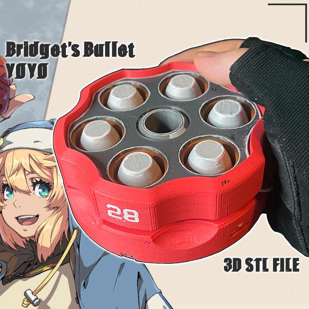 Bridget's Bullet Yoyo Cosplay Prop | Guilty Gear Strive | Functional ...
