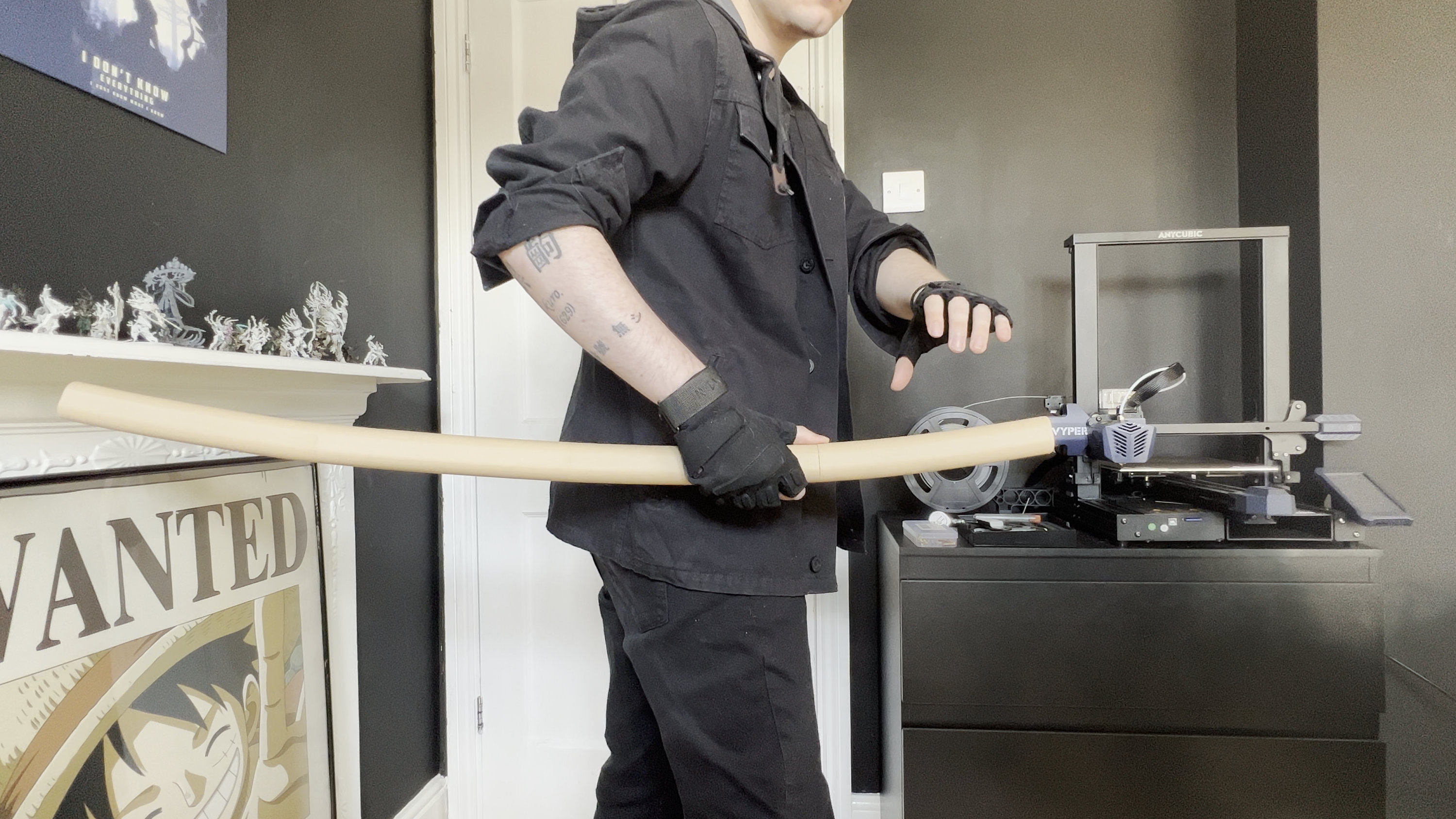 Johnny's Katana and Coin Cosplay Prop | Guilty Gear Strive - Etsy