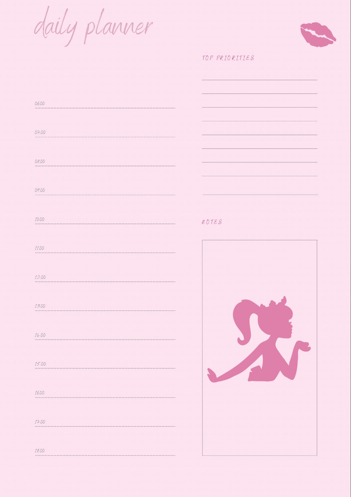 Barbie Planner - Etsy