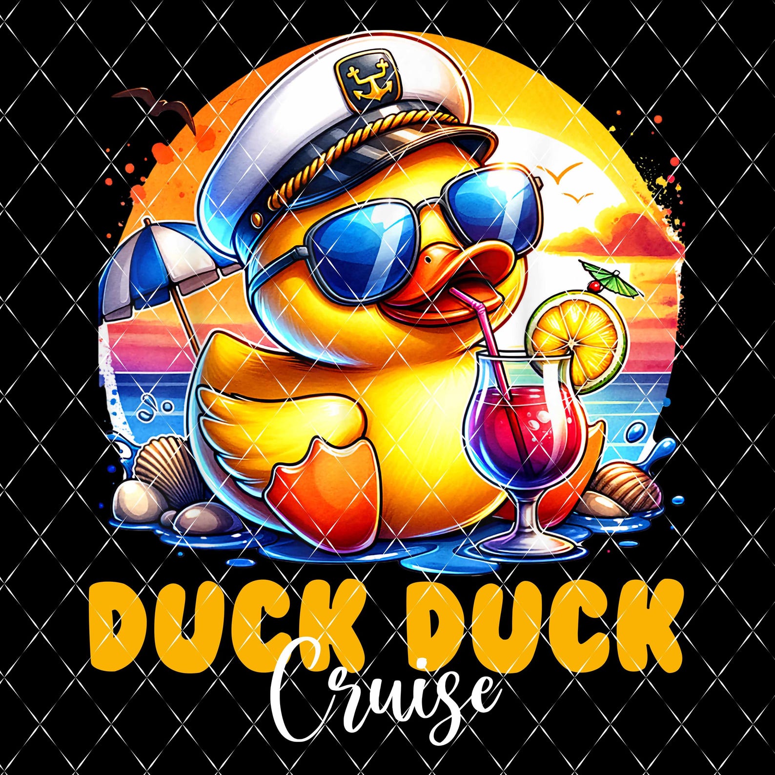 Duck Duck Cruise Funny Family Cruising Matching Group Png, Duck Cruise Png, Family Cruise Trip ...