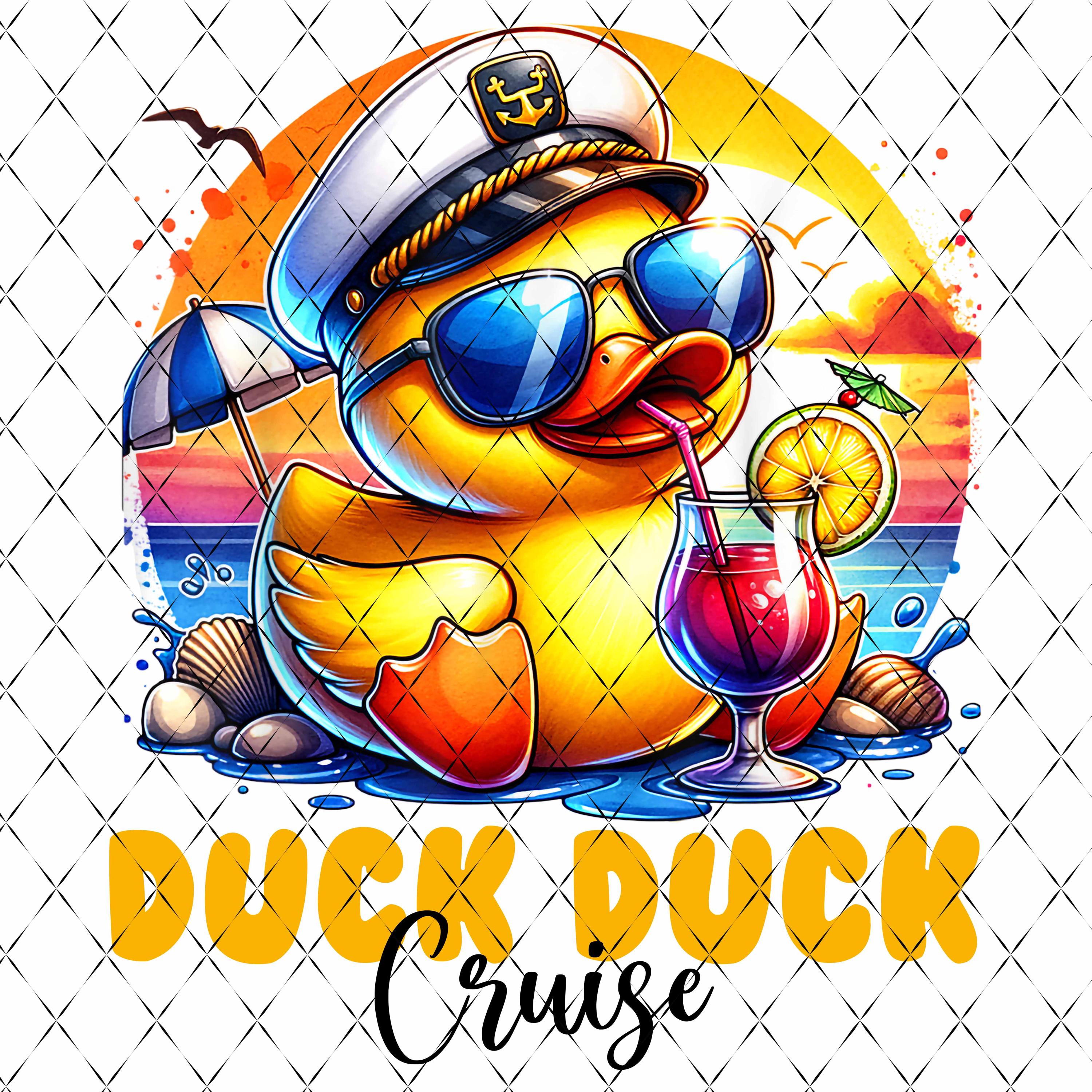 Duck Duck Cruise Funny Family Cruising Matching Group Png, Duck Cruise ...