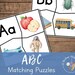 Beginning Letter Sound, ABC Puzzles, Alphabet Learning, Preschool ...