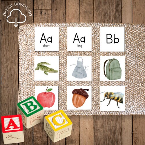 Beginning Letter Sound Sort, Initial Sound Matching Activity ...