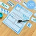 Ocean Themed Number Match Activity, 1-20, Counting Practice, Preschool ...