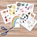 Nature Color Cards, Preschool Montessori Printable, Homeschool Nature ...