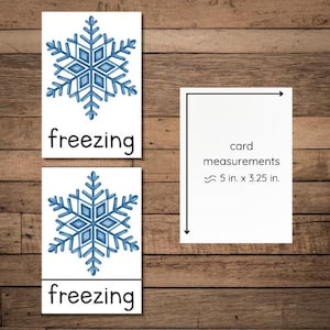 3 Part Nomenclature Weather Cards, Flashcards, Weather Study, Toddler ...