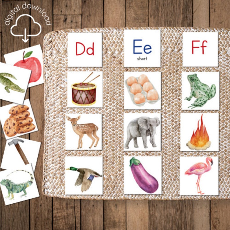 Beginning Letter Sound Sort, Initial Sound Matching Activity ...