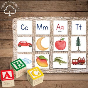 Beginning Letter Sound Sort, Initial Sound Matching Activity ...