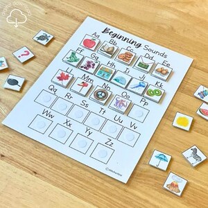 Beginning Sounds Starter Pack, Alphabet Practice, Homeschool Activity ...
