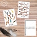 Nature Themed Number Flashcards 1-20, Homeschool Montessori Printable ...
