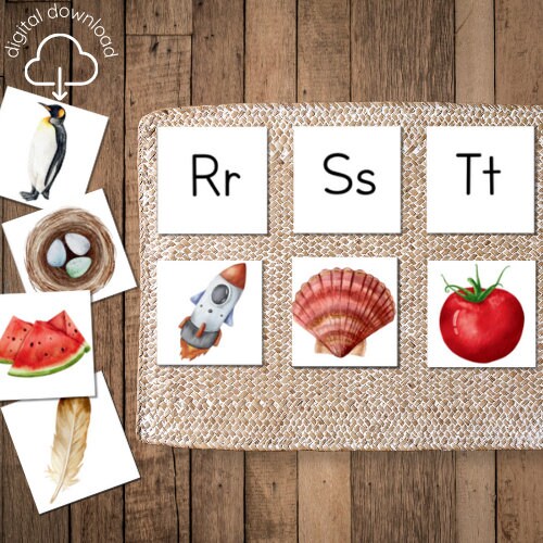 Beginning Letter Sound Sort, Initial Sound Matching Activity ...