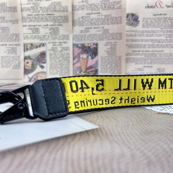 Off White Lanyard - Etsy