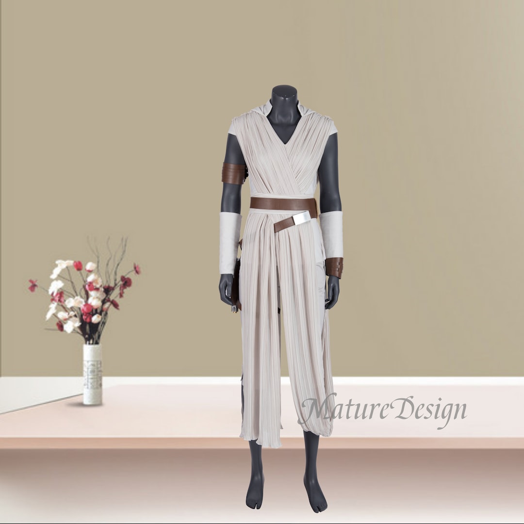 Star Wars Rey Skywalker Cosplay Costume Halloween Costume - Etsy
