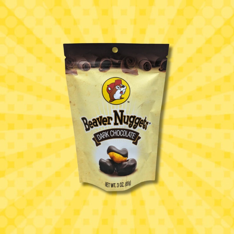 Chocolate Covered Beaver Nuggets, 3 Oz, Buc-ee's Chocolate Beaver ...