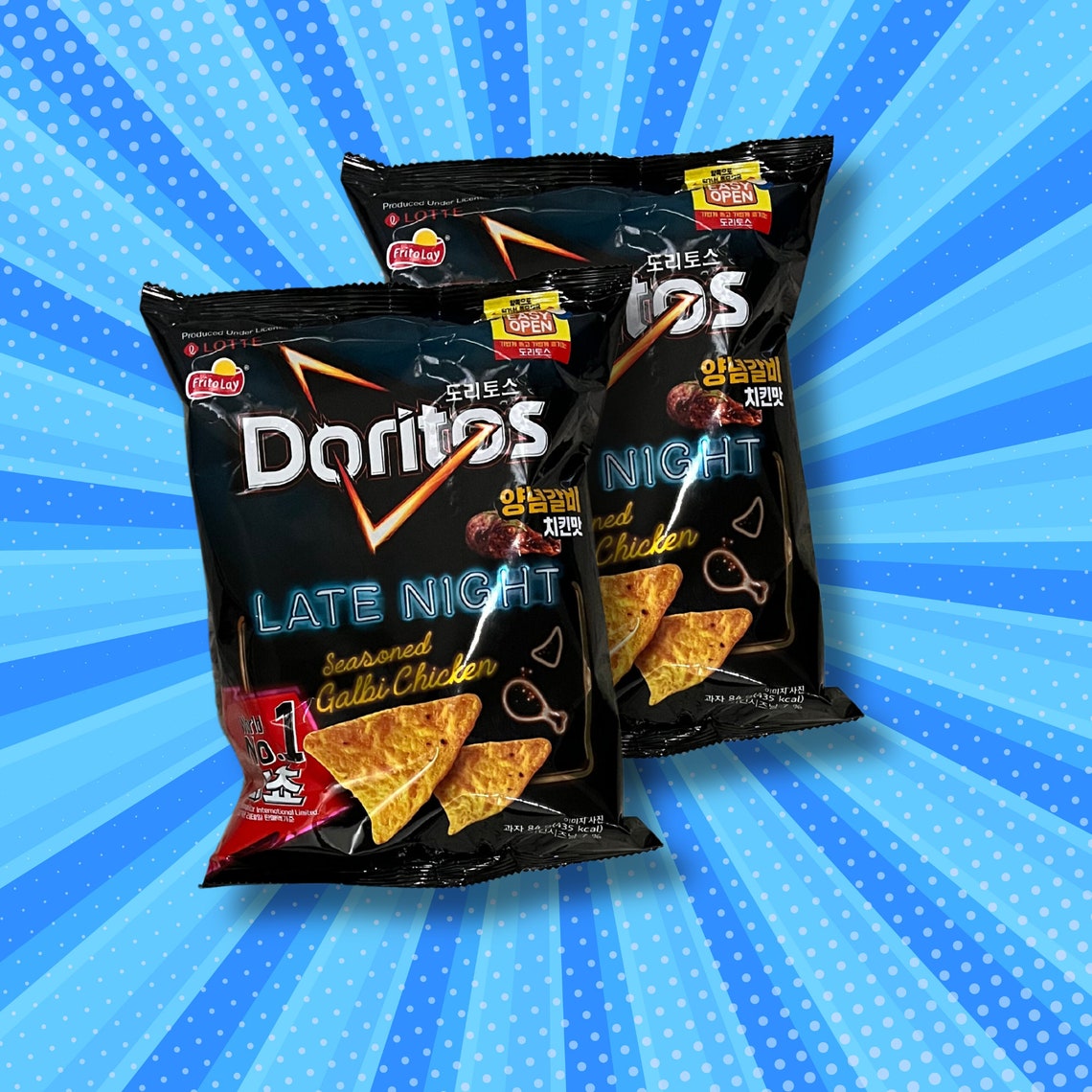 Seasoned Galbi Chicken Doritos Korean Doritos Limited Edition Doritos ...