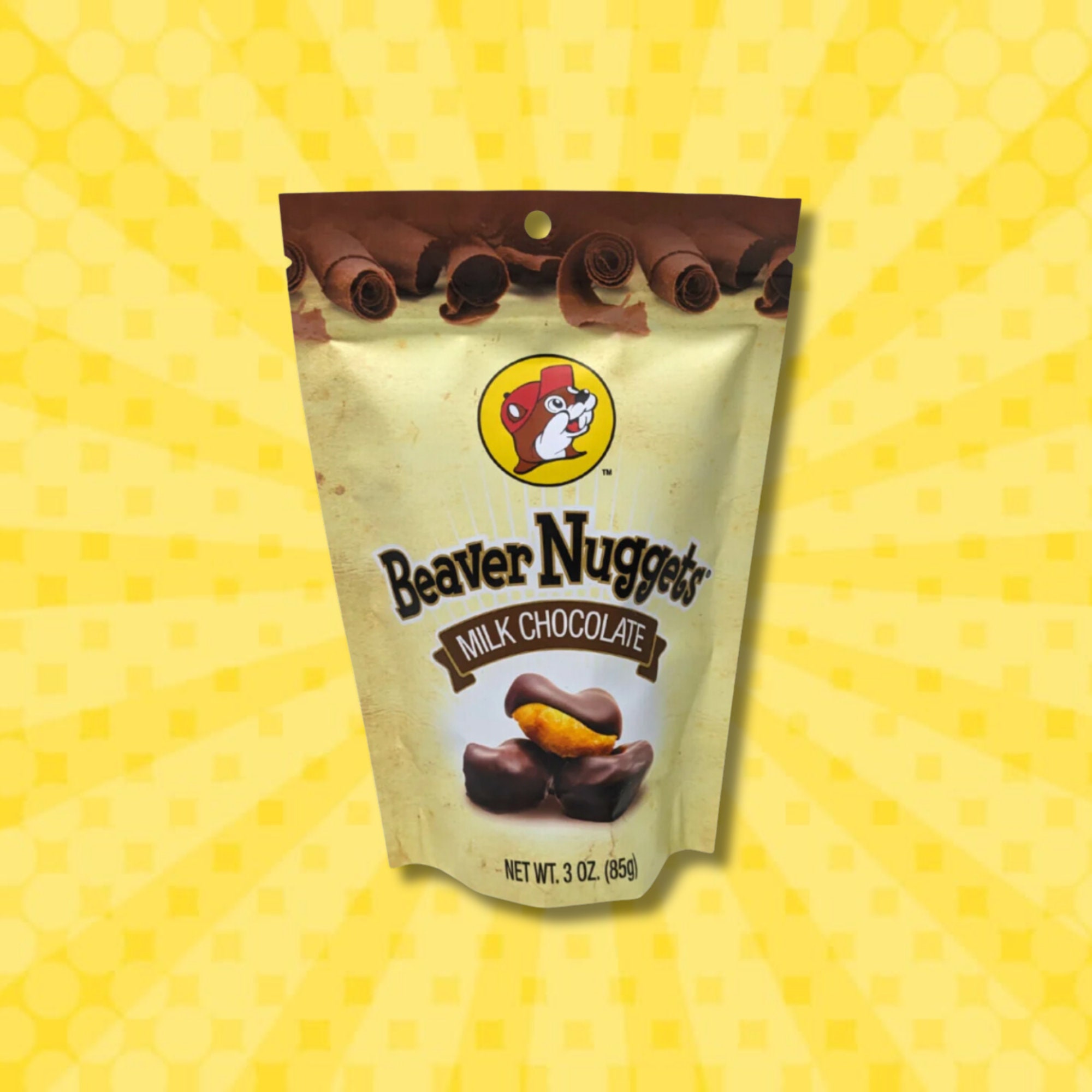 Chocolate Covered Beaver Nuggets, 3 Oz, Buc-ee's Chocolate Beaver ...