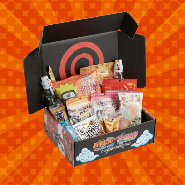 Mystery Box Anime With Snacks - Etsy