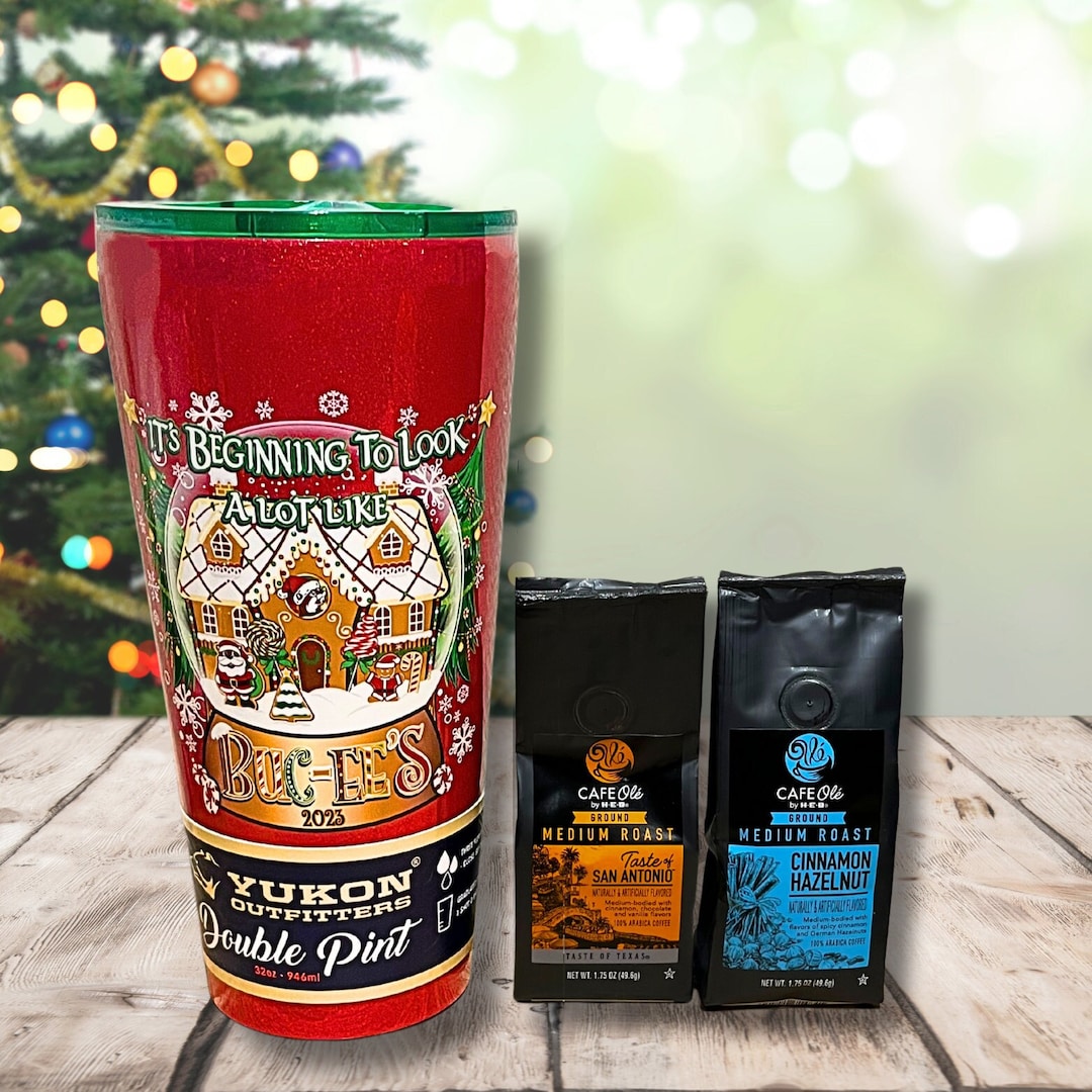 Buc-ee's 2023 Christmas Tumbler Cup With Coffee Limited Edition Buc-ee ...