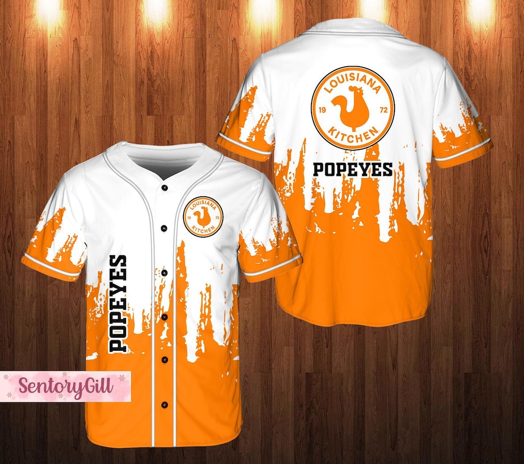 Christmas Popeyes Jersey Popeyes Kitchen Jersey Shirt - Etsy