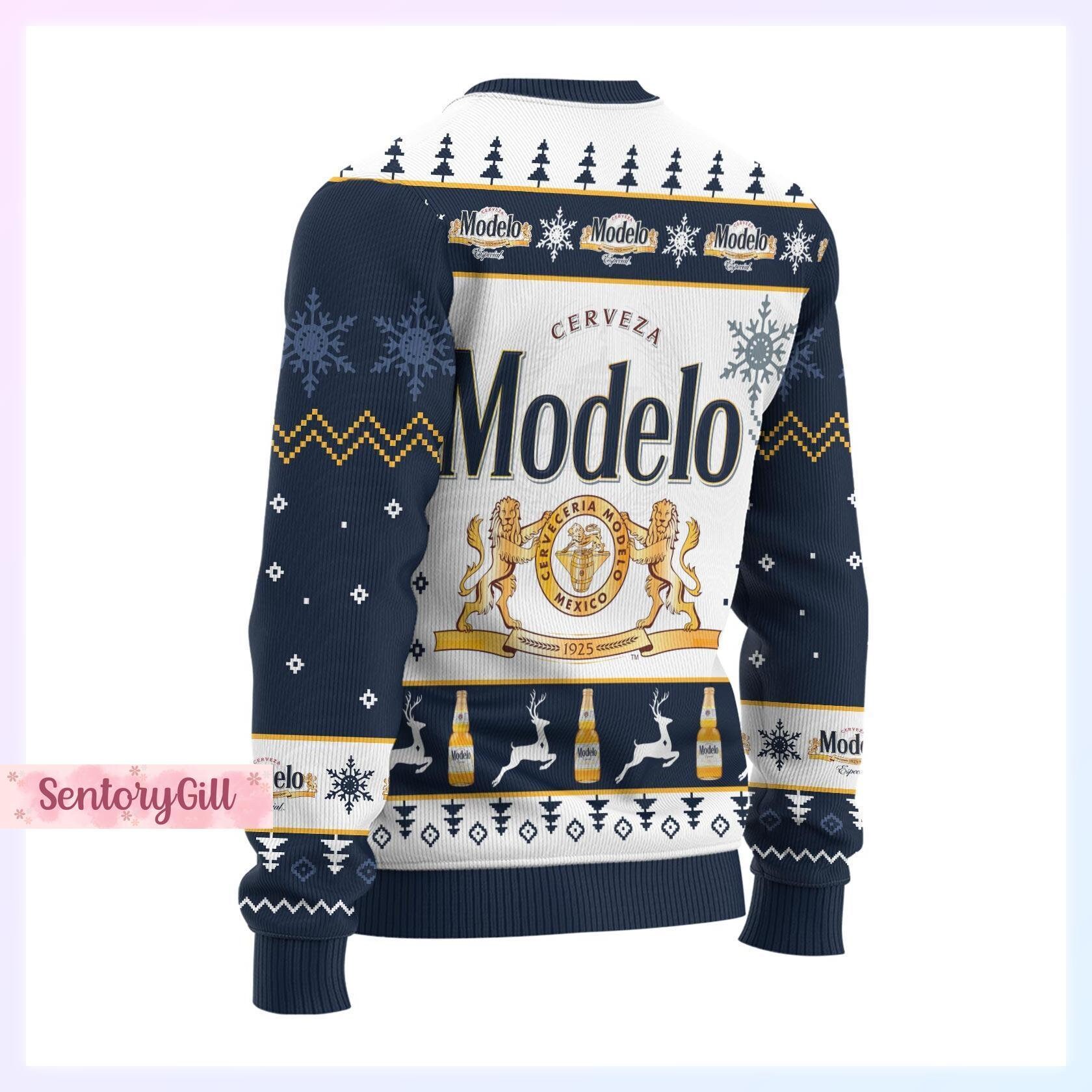 Christmas Modelo Sweater, Modelo Beer Ugly Sweater, Modelo Holiday ...