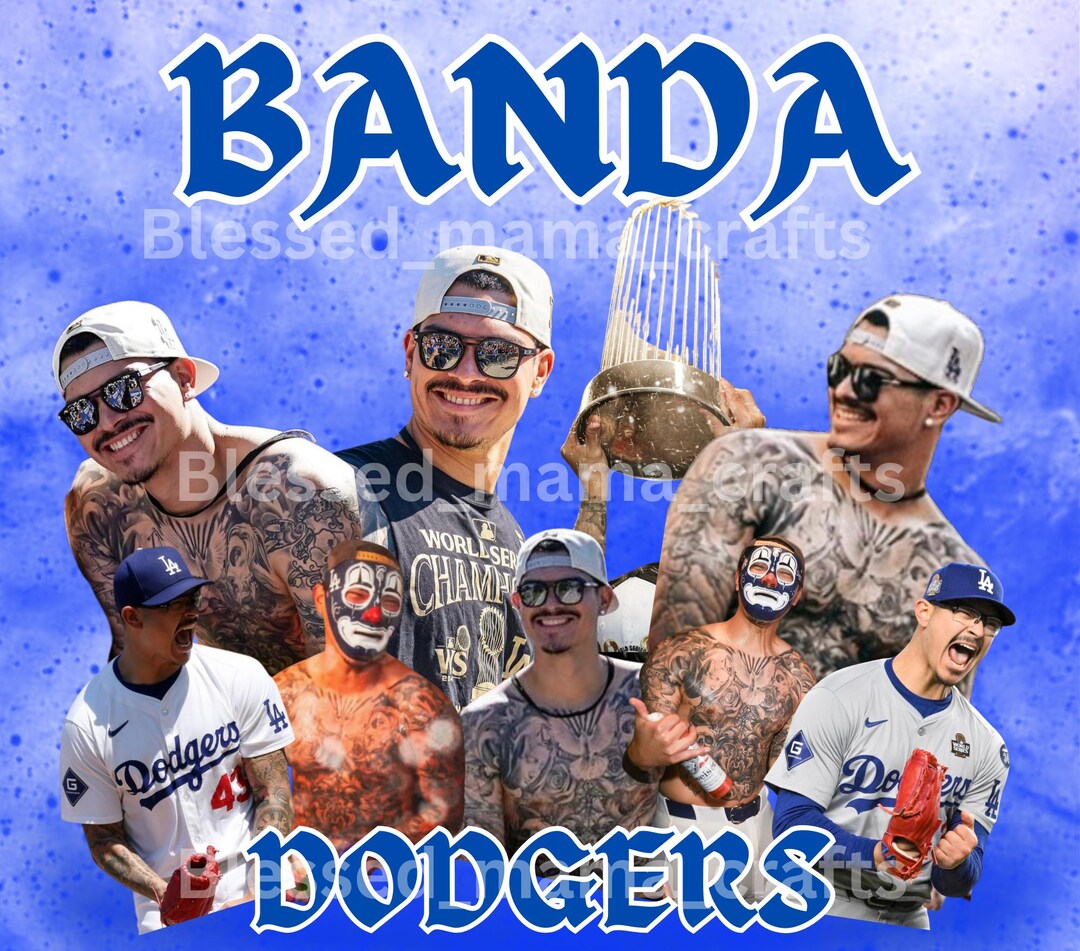 Blue Banda Baseball PNG - Etsy