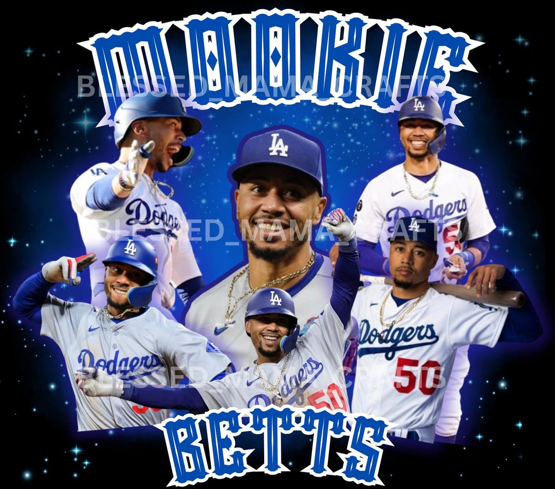 MOOKIE BETTS PNG - Etsy