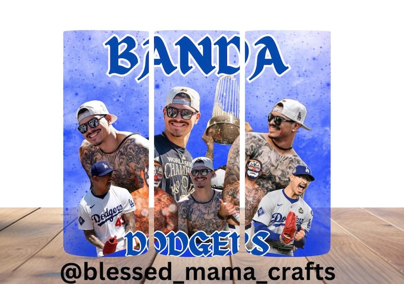 Blue Banda Baseball PNG - Etsy