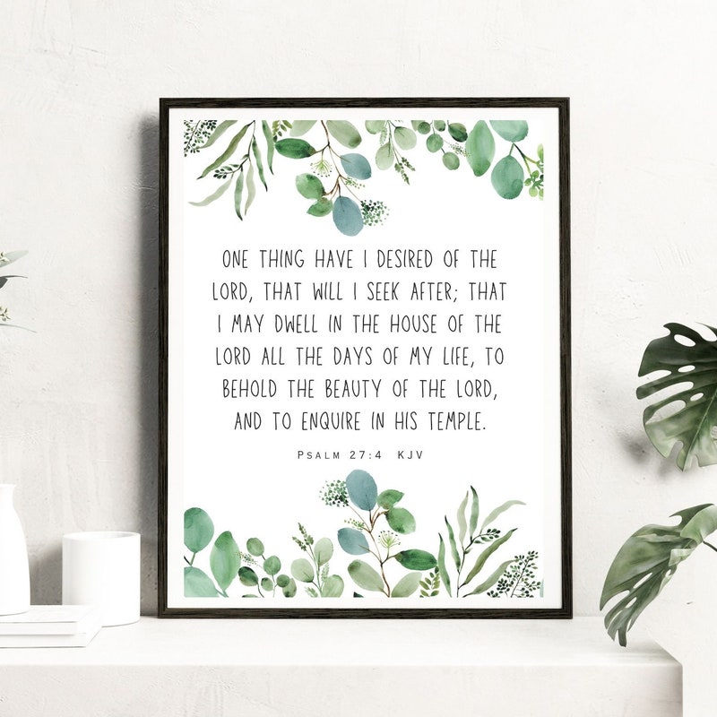 Kjv Bible Verse Posters - Etsy