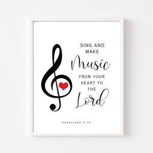 Music Quote Wall Art - Etsy