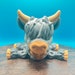 3-D Printed Flex, Highland Cows. 3D Printed Articulating Highland Cow ...