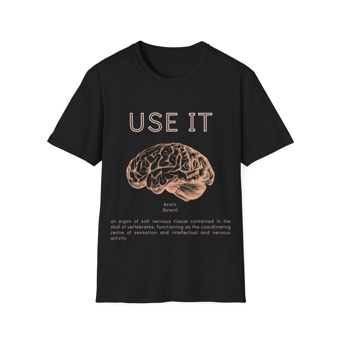 Brain Humor T-shirt, Use It Tee, Funny Graphic Shirt, Sarcastic Shirt ...