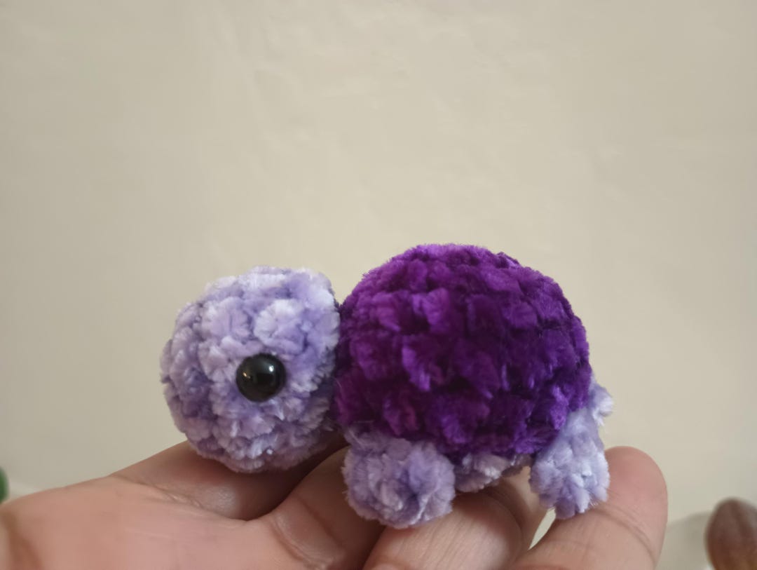 Baby Turtle Grape / Amigurumi Turtle / Handmade. - Etsy