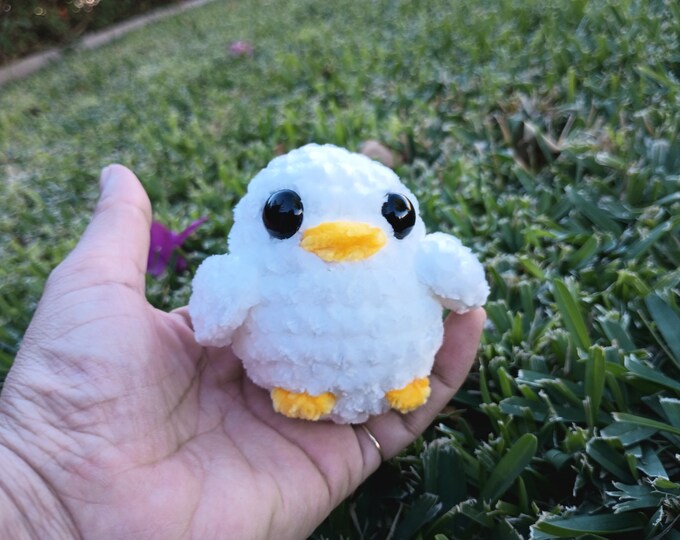 Duck Plushie, Crochet Mini Duck, Crochet Duck , Duck Giff, Crochet ...