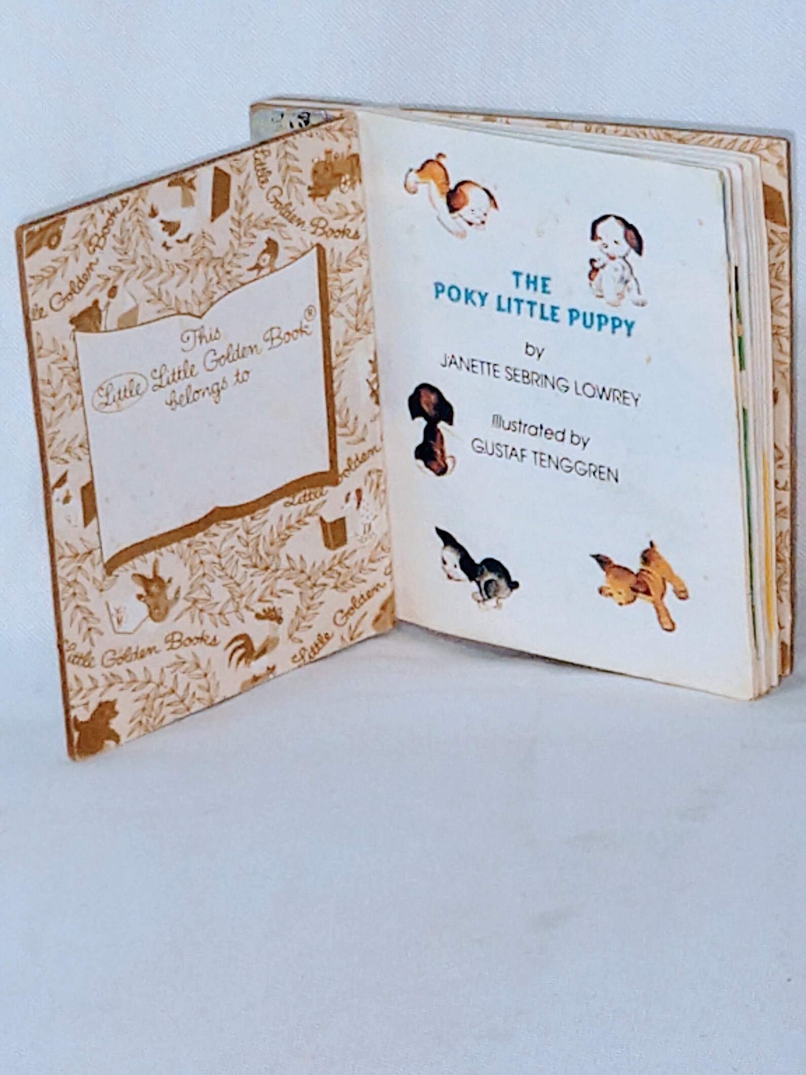 1942 Mini Poky Golden Book - Etsy