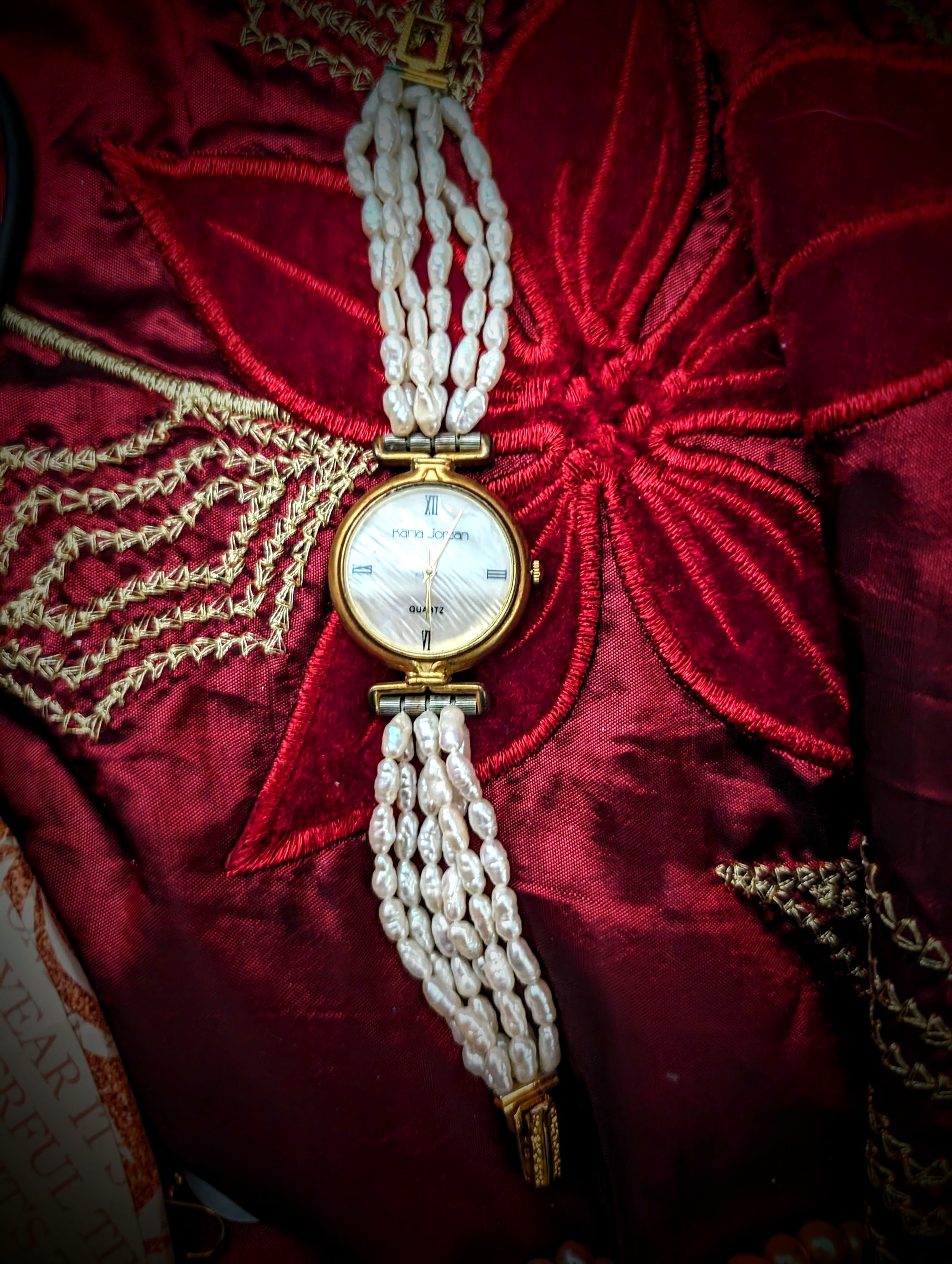 Freshwater Pearl Watch - Etsy