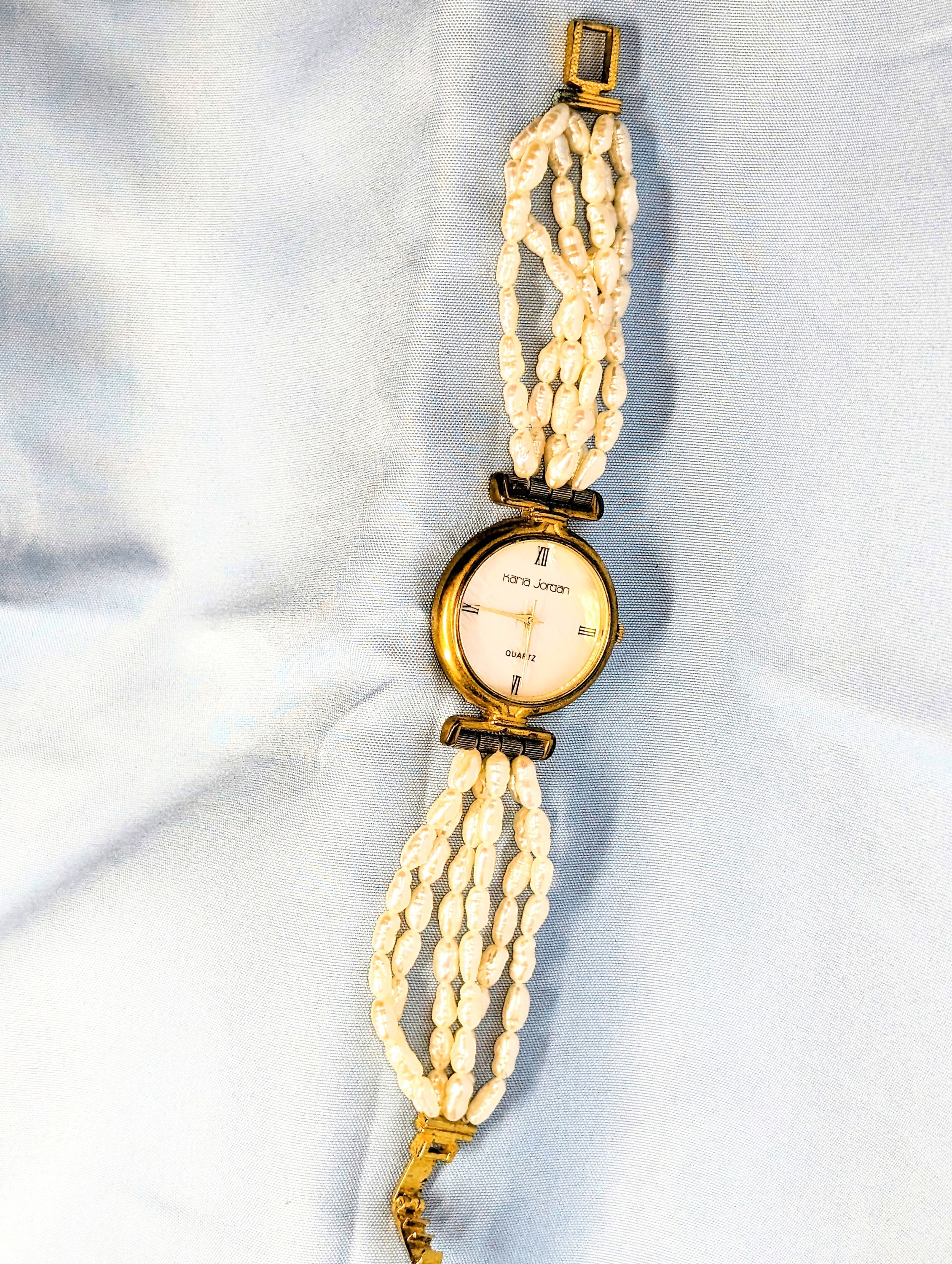 Freshwater Pearl Watch - Etsy